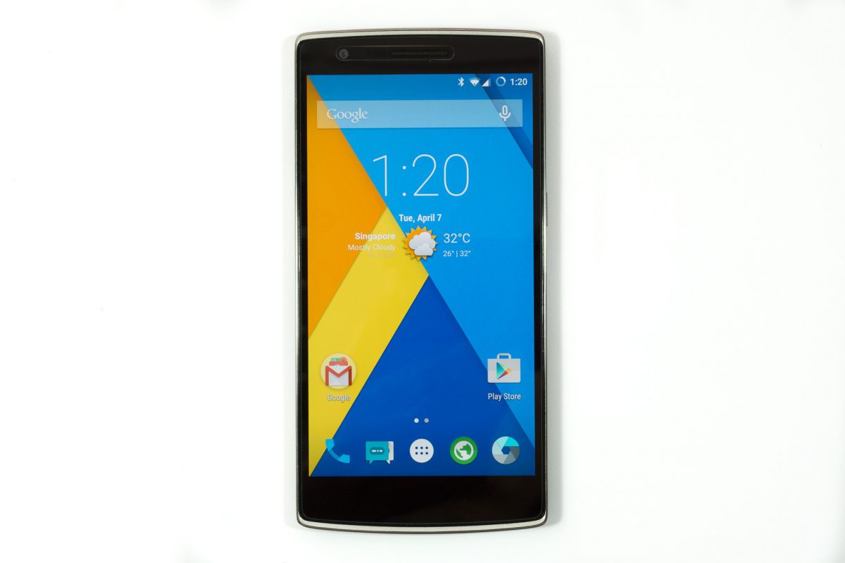 OnePlus One running CyanogenMod 12 – Zit Seng's Blog