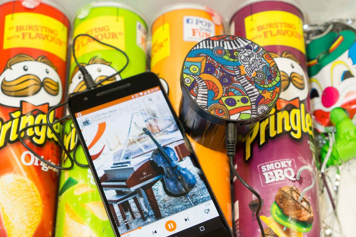 Pringles Party Speakers – Zit Seng's Blog