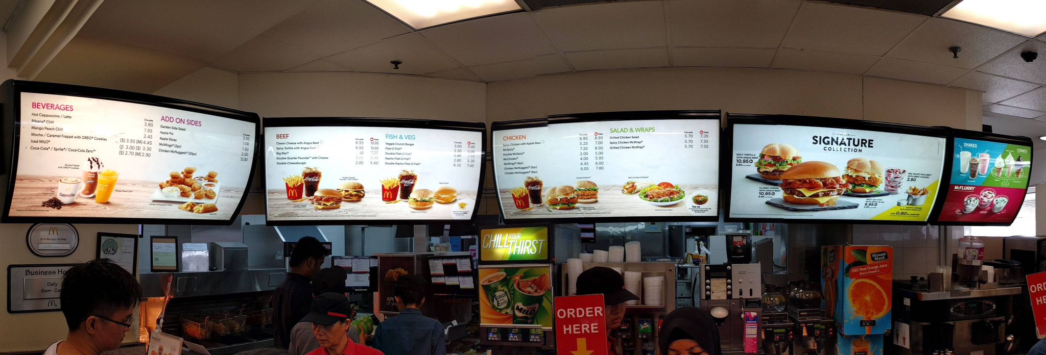 McDonald’s Upgraded Menu – Zit Seng's Blog