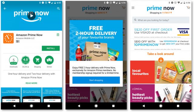 Amazon Prime Now Has Landed In SG – Zit Seng's Blog