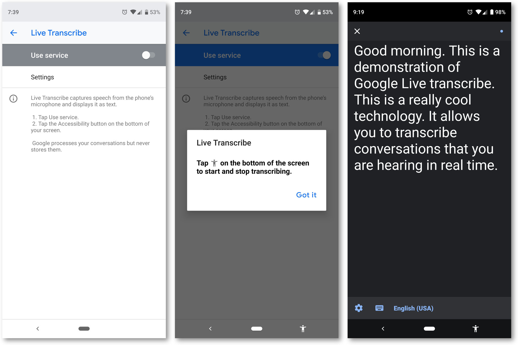 Google Live Transcribe Now In Beta – Zit Seng's Blog