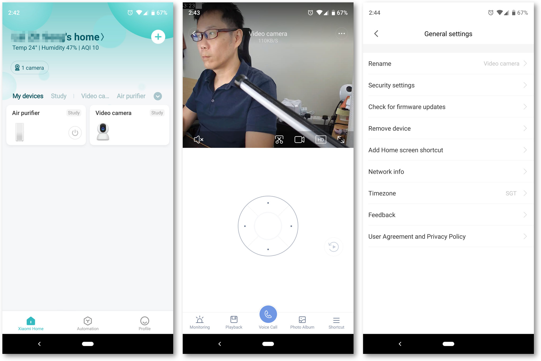 Mi Home Security Camera Review – Zit Seng's Blog